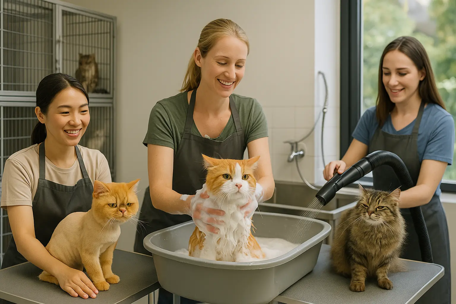 Grooming Kucing Malaysia 2025 – Layanan Lembut & Selamat di KL | Hairy Home